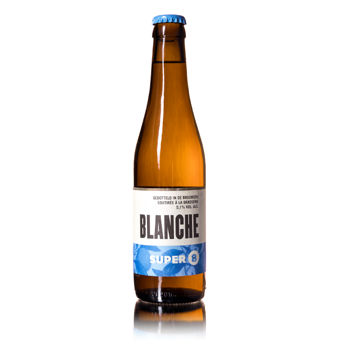 Super 8 Blanche 5.1% 33cl - Beercrush